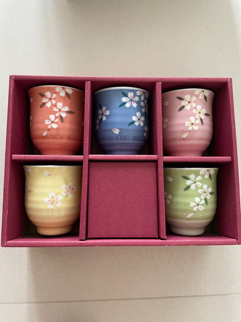 BNIB Japanese Cups, Furniture & Home Living, Kitchenware & Tableware ...