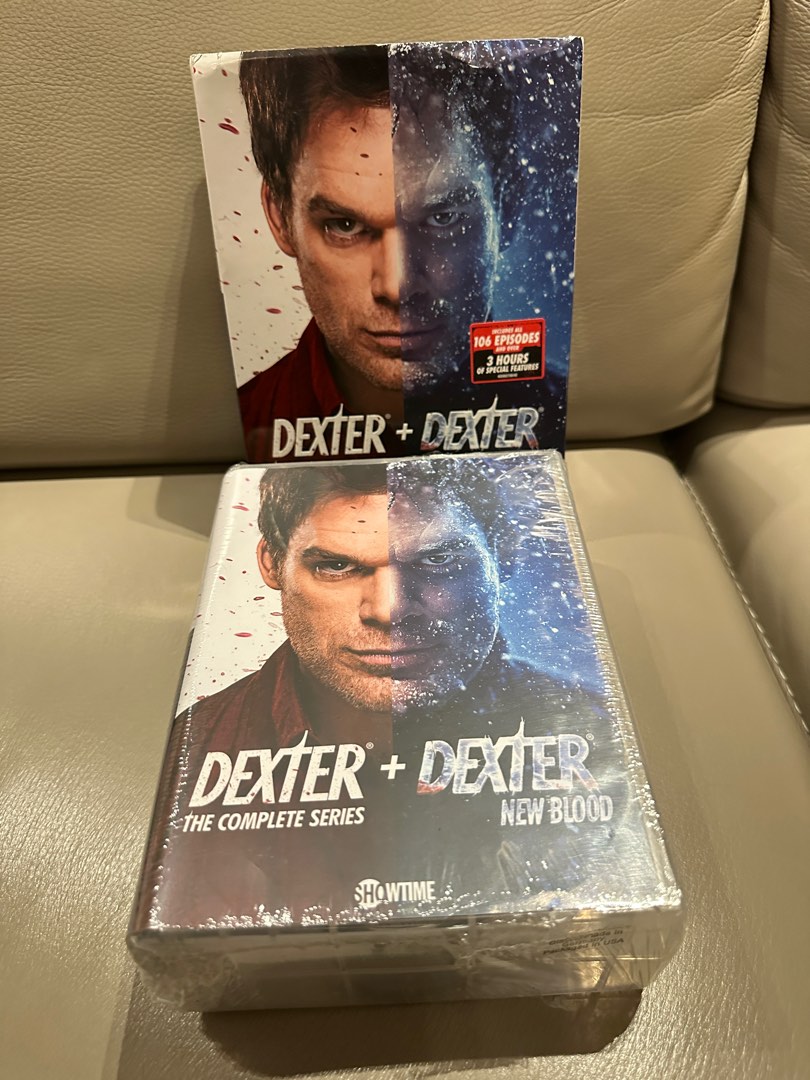 BNIB Sealed Dexter The Complete Series + Dexter New Blood Blu-ray ...