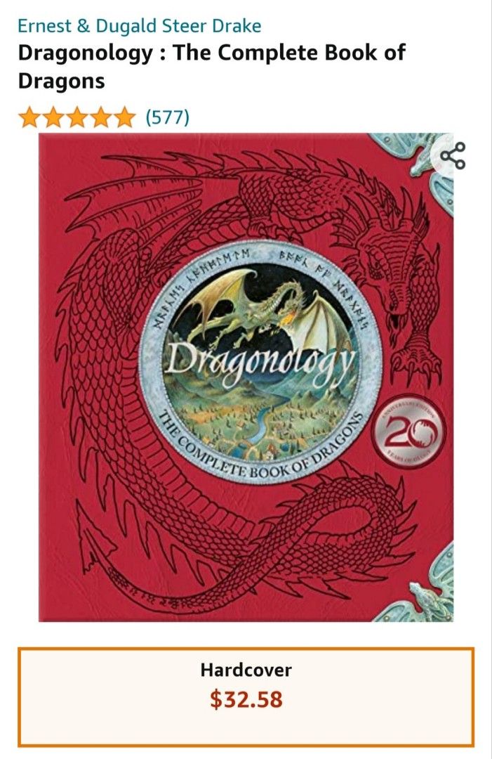 Book of dragons by Ernest drake, Hobbies & Toys, Books & Magazines ...