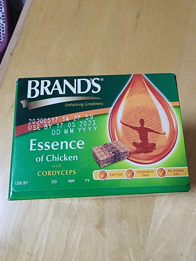 Brands Essence Of Chicken with Cordyceps, Health & Nutrition, Health ...