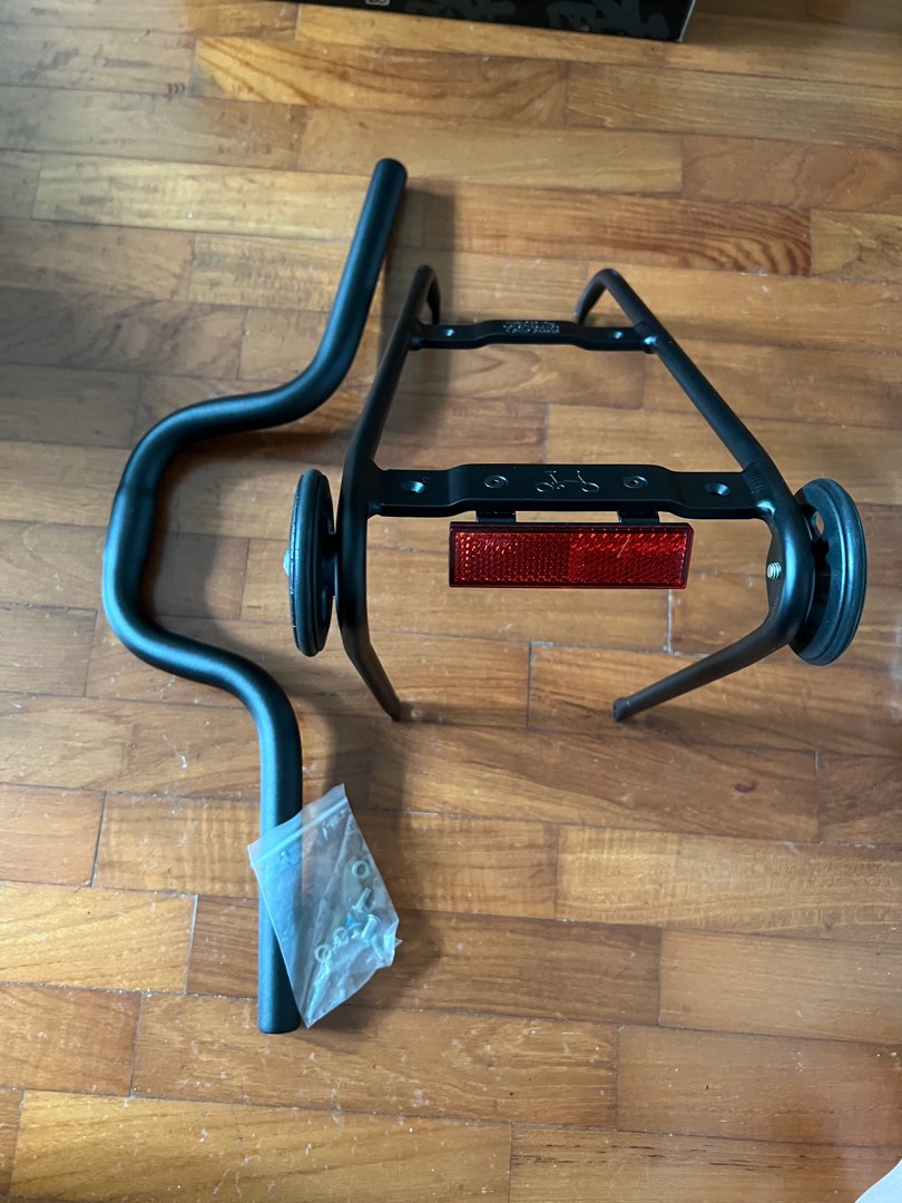 Brompton p line rack and m handle bar bundle, Sports Equipment ...