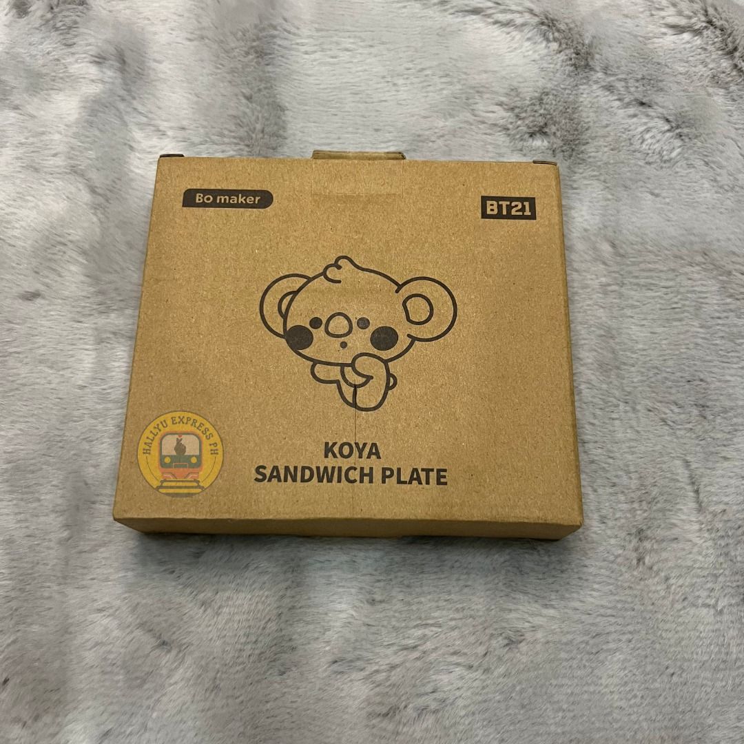 BT21 BTS Baby Sandwich Plate - Koya, Hobbies & Toys, Memorabilia ...