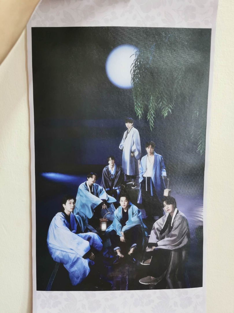 BTS 2022 DALMAJUNG JOKJA SCROLL PHOTO, Hobbies & Toys, Collectibles ...
