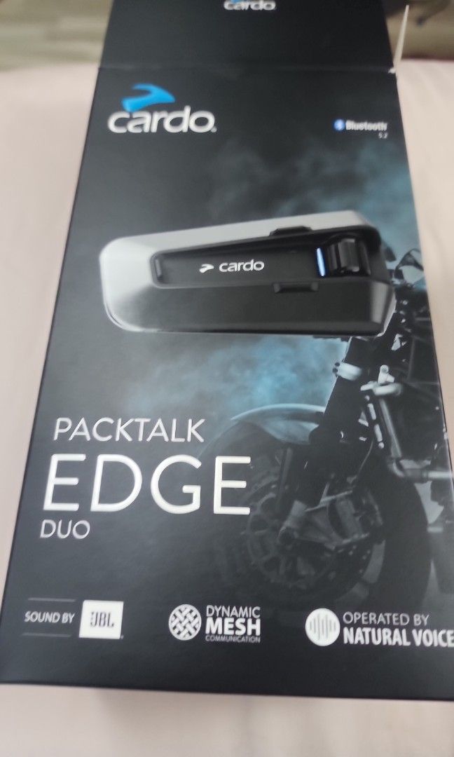 Cargo packtalk edge, Motorcycles, Motorcycle Accessories on Carousell