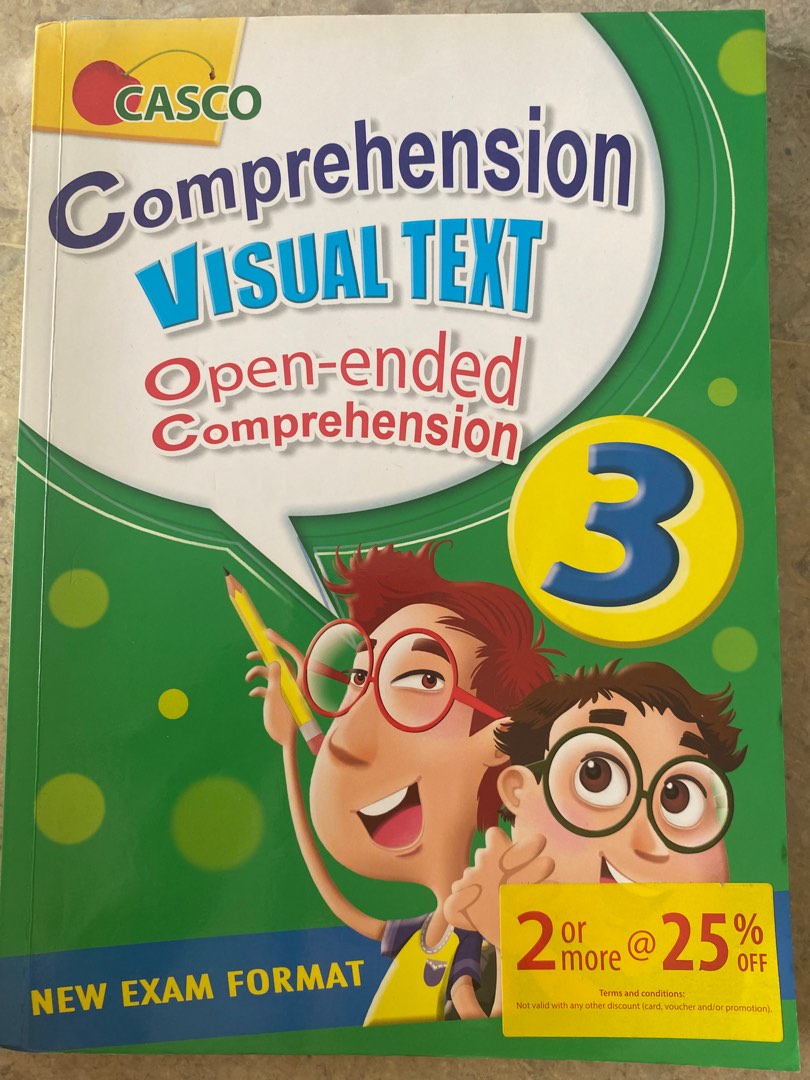 Casco Comprehension Visual Text Open-ended Comprehension P3 Primary 3 ...
