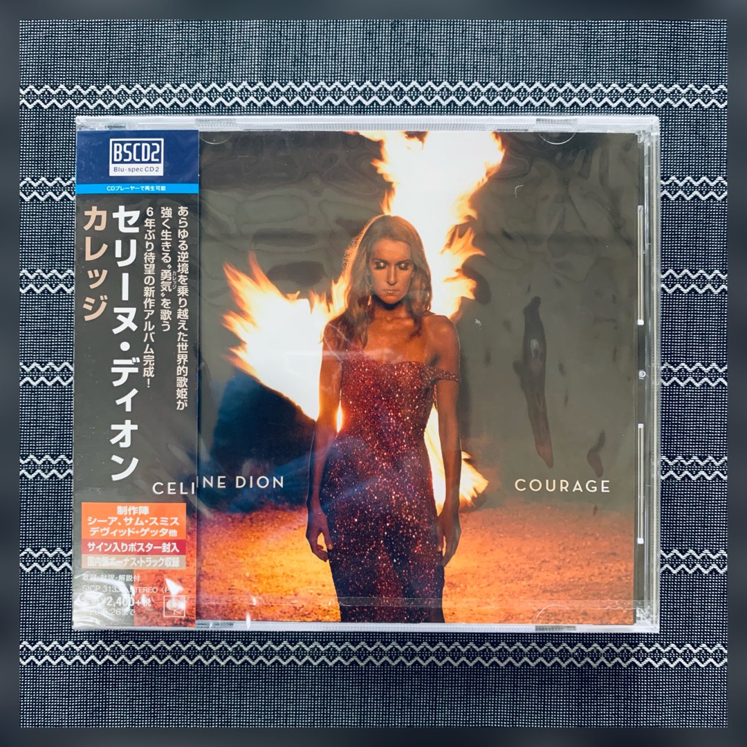 Celine Dion - Courage [Japan Edition] Blu-spec CD2, Hobbies & Toys ...