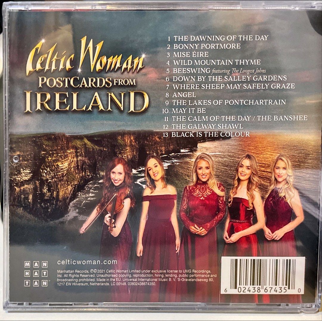 CELTIC WOMAN: POSTCARDS FROM IRELAND, Hobbies & Toys, Music & Media ...