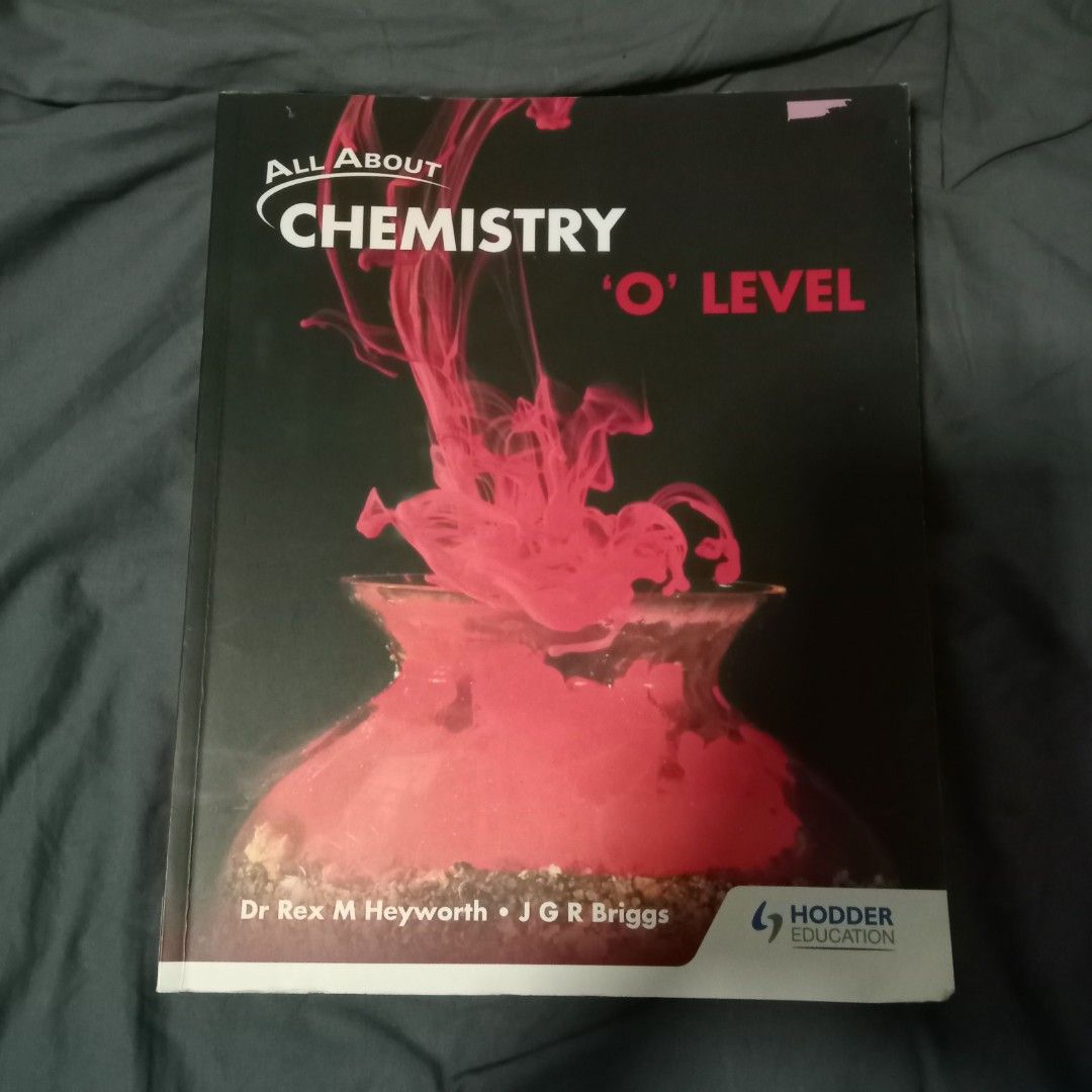 chemistry o level textbook, Hobbies & Toys, Books & Magazines ...