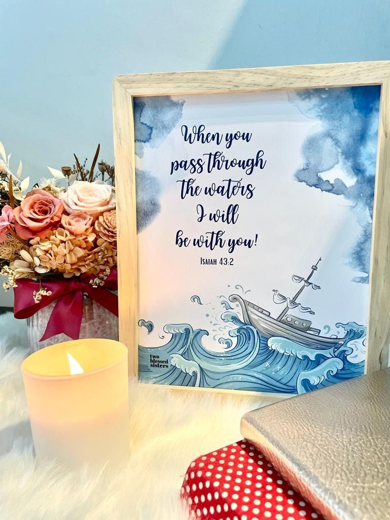 Christian Bible verse frames - Customised gifts - Christian gifts ...