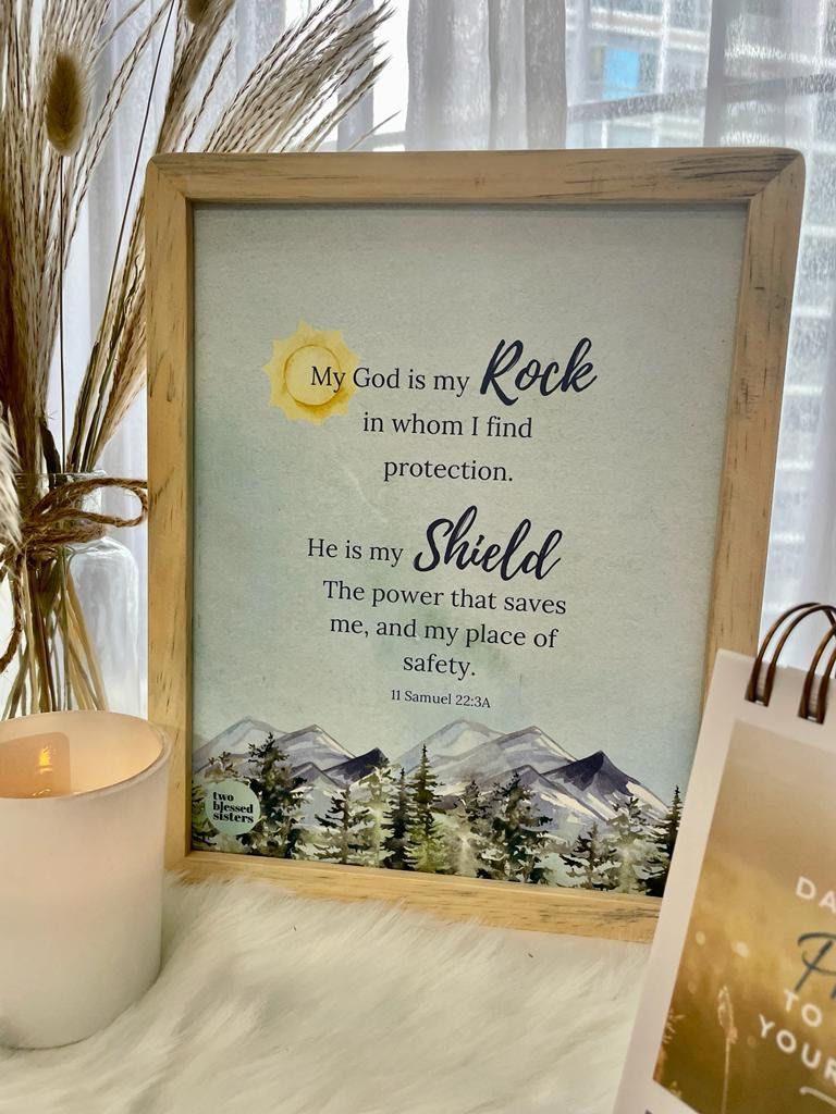 Christian Bible verse frames - Customised gifts - Christian gifts ...