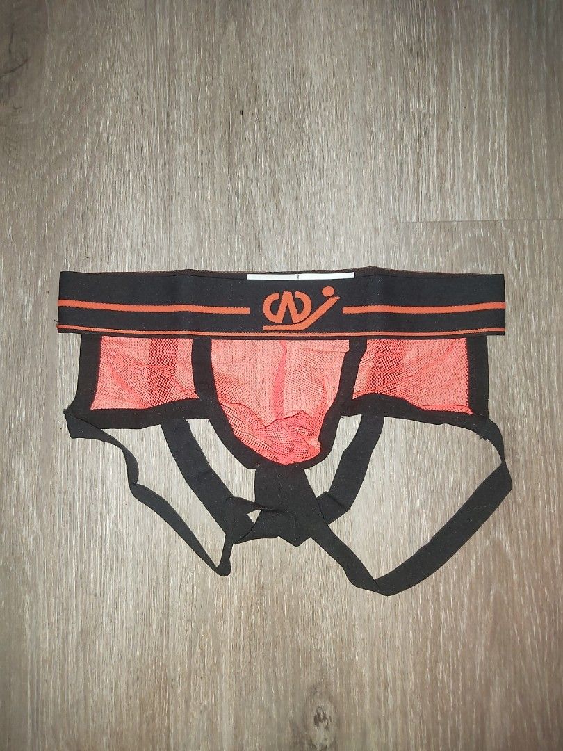 CHUANLANGWJ Orange Jockstrap, Men's Fashion, Bottoms, New Underwear on ...