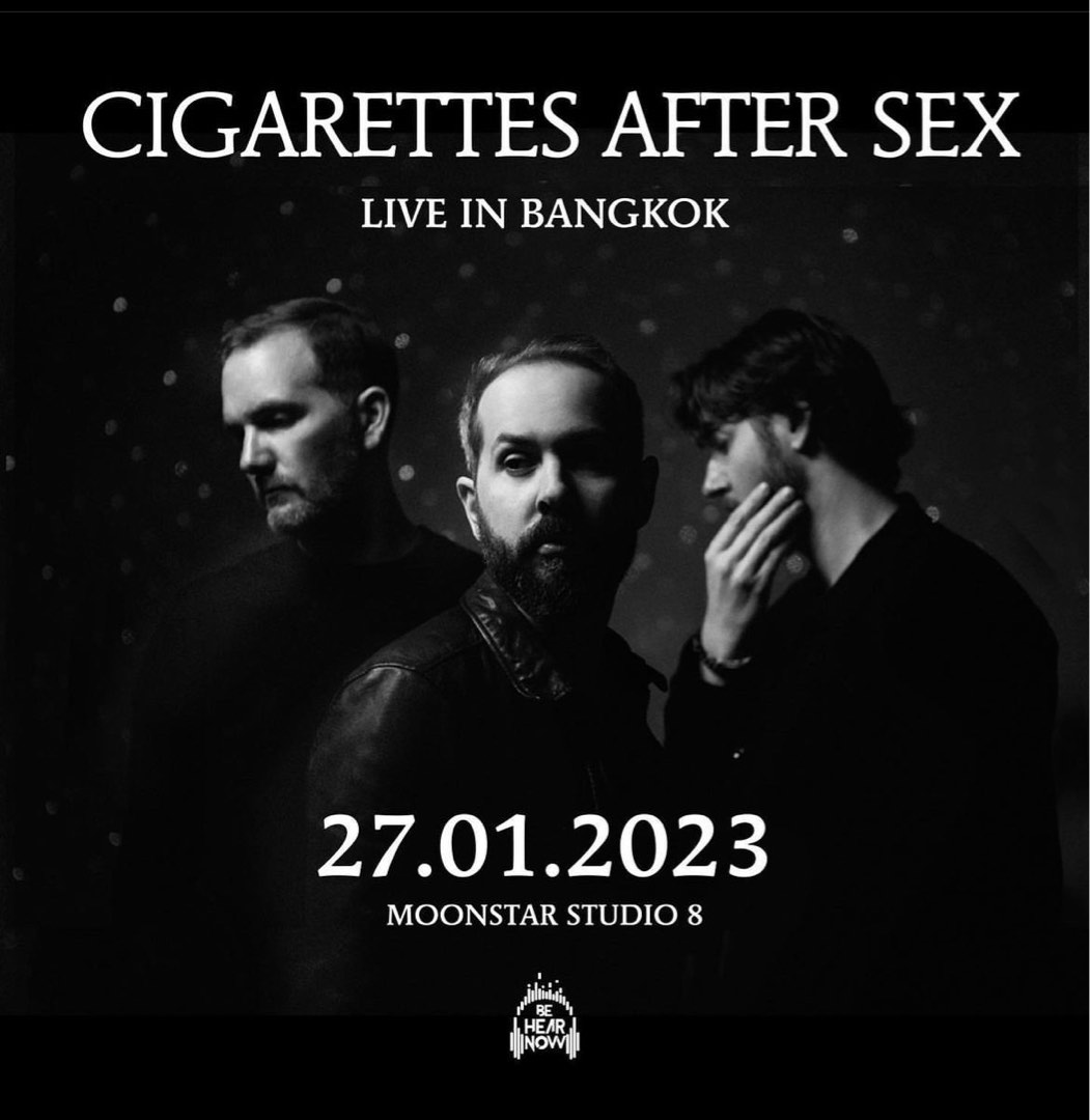 Cigarettes After Sex Live In Bangkok Ticket X2 Tickets And Vouchers