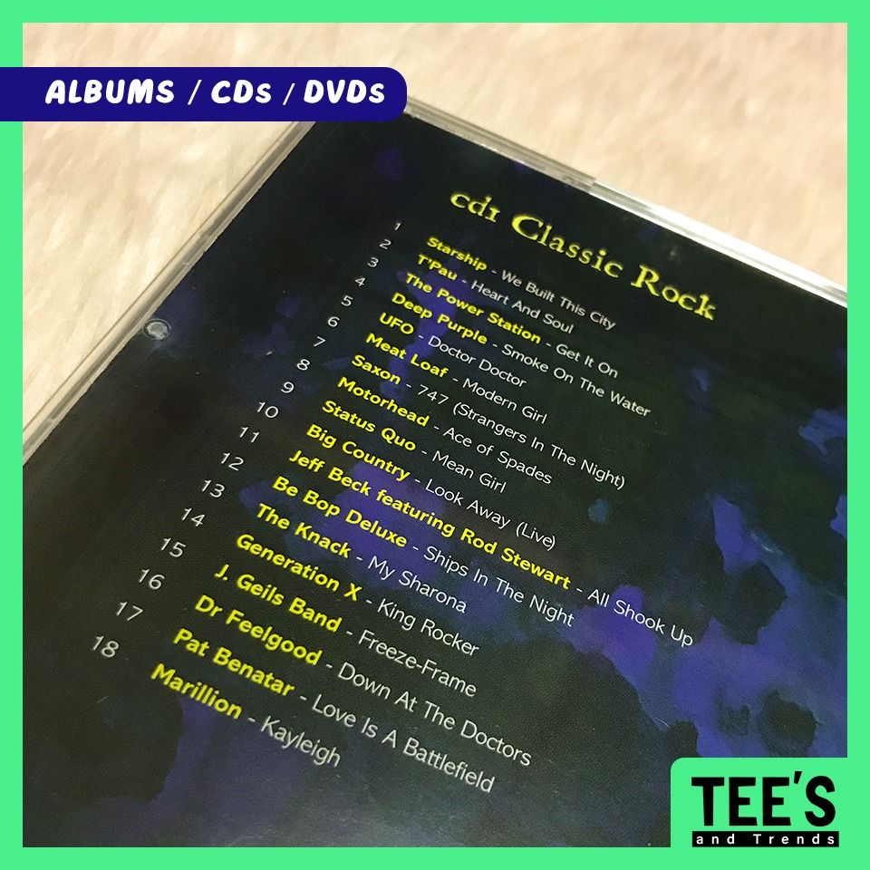 Classic Rock - CD 1 Classic Rock, Hobbies & Toys, Music & Media, CDs ...