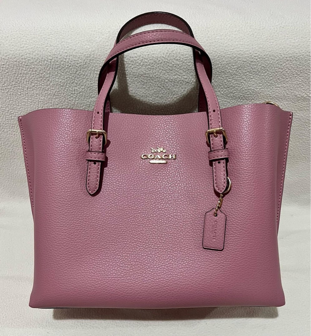 Coach Mollie 25 True Pink, Luxury, Bags & Wallets on Carousell