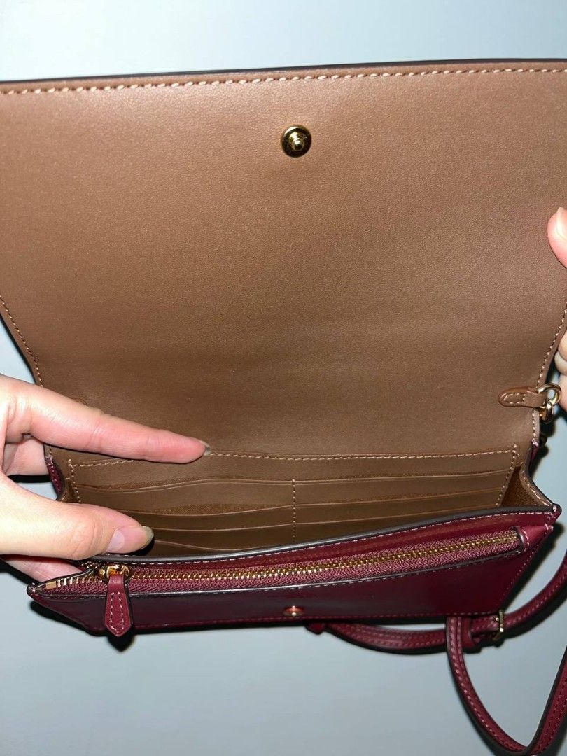 coach signature anna wildflower crossbody bag, Luxury, Bags & Wallets ...