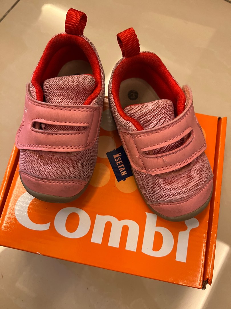 Combi kids shoe with box, Babies & Kids, Babies & Kids Fashion on Carousell