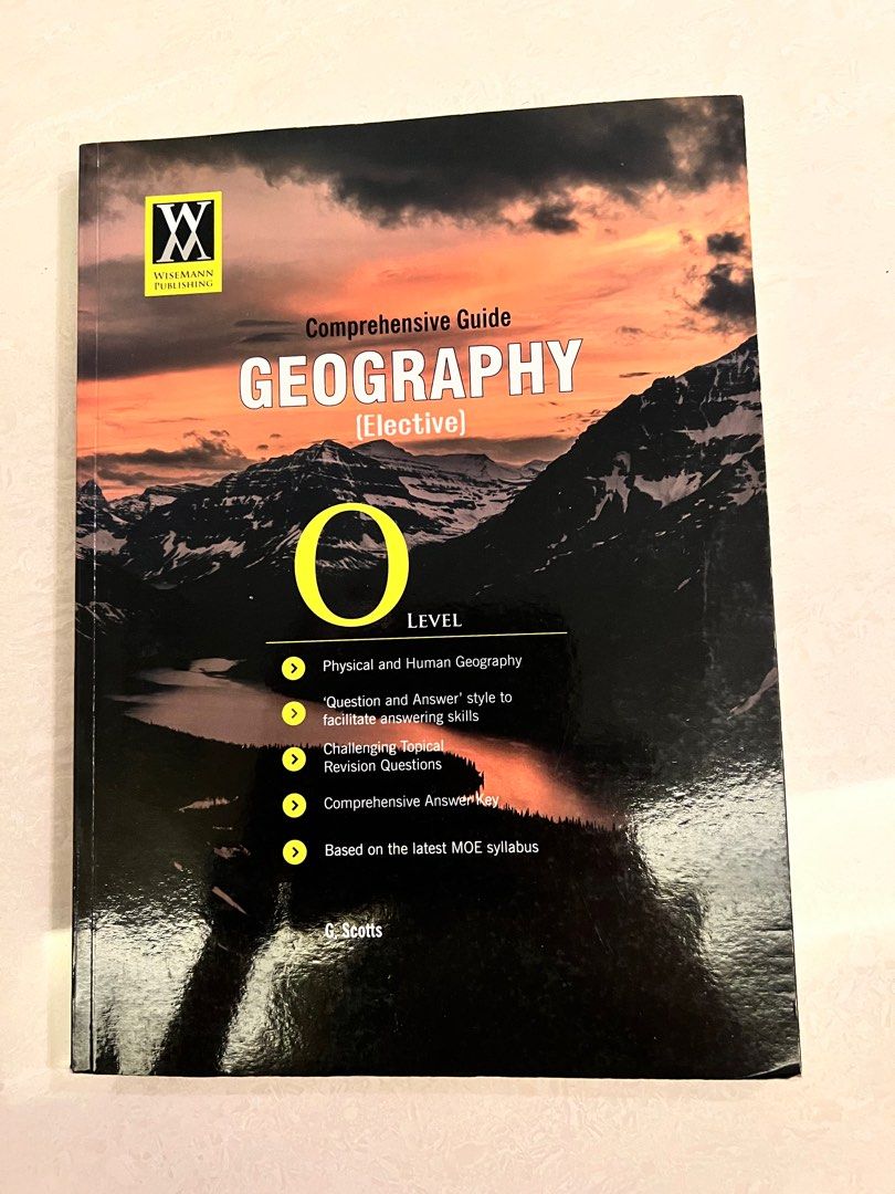 Comprehensive Guide Geography Elective O level, Hobbies & Toys, Books ...