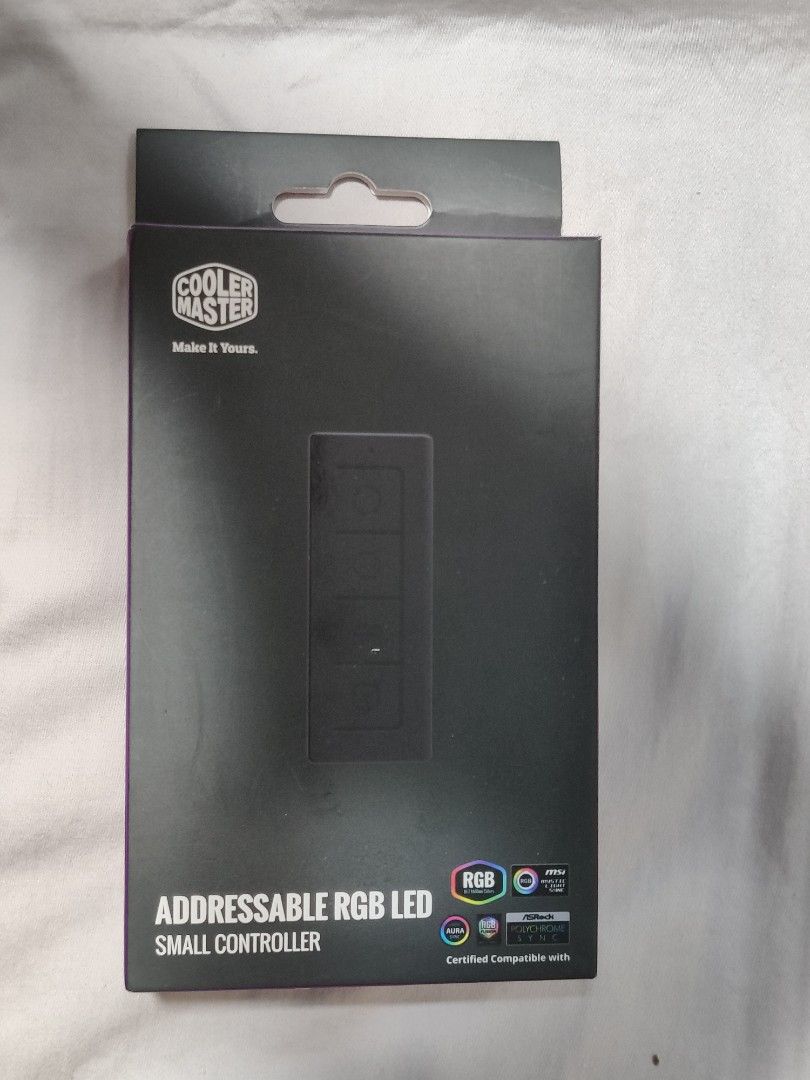Cooler master ARGB LED small controller, Computers & Tech, Parts ...
