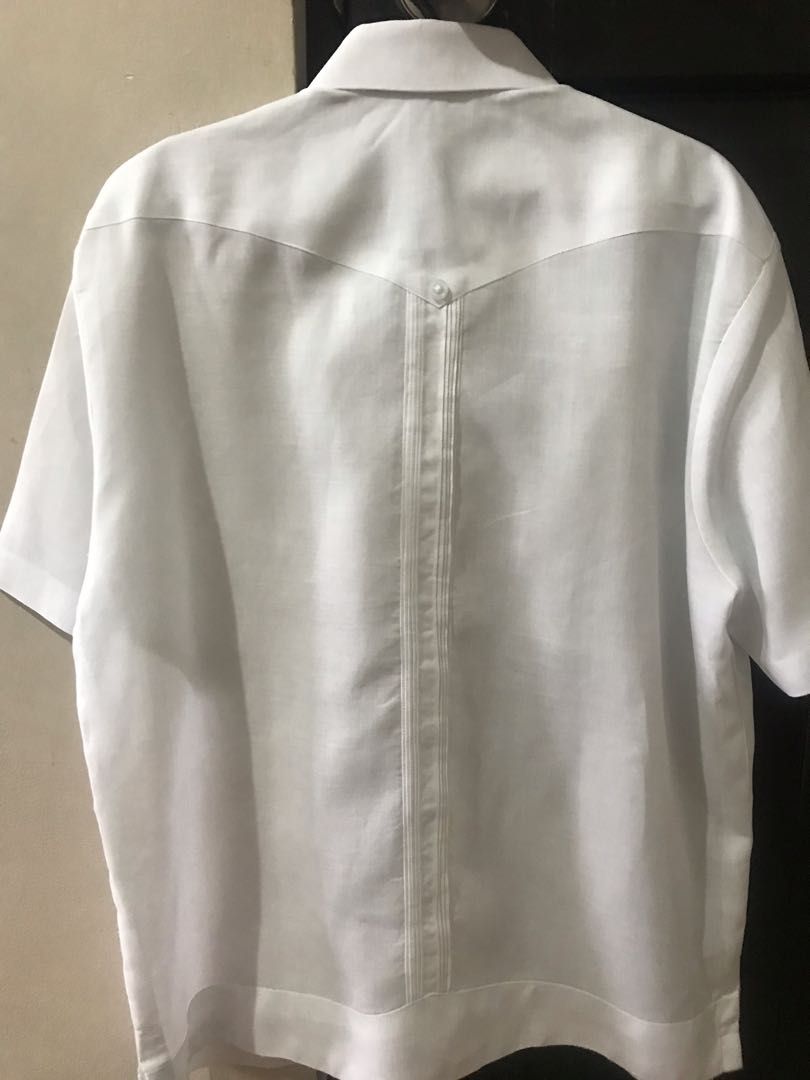 Cuban Barong, Men's Fashion, Tops & Sets, Formal Shirts on Carousell