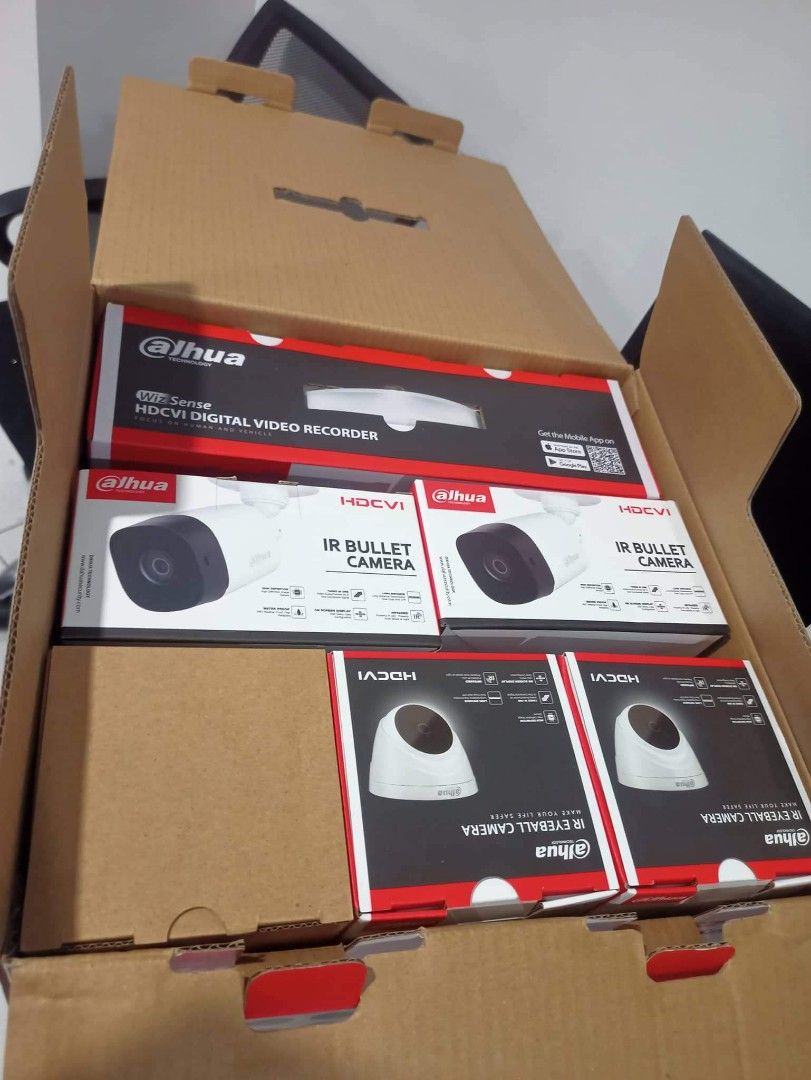 Dahua Wiz Sense 8 Channel Camera Kit 1x AI XVR 4x 2MP Bullet 4x 2MP ...