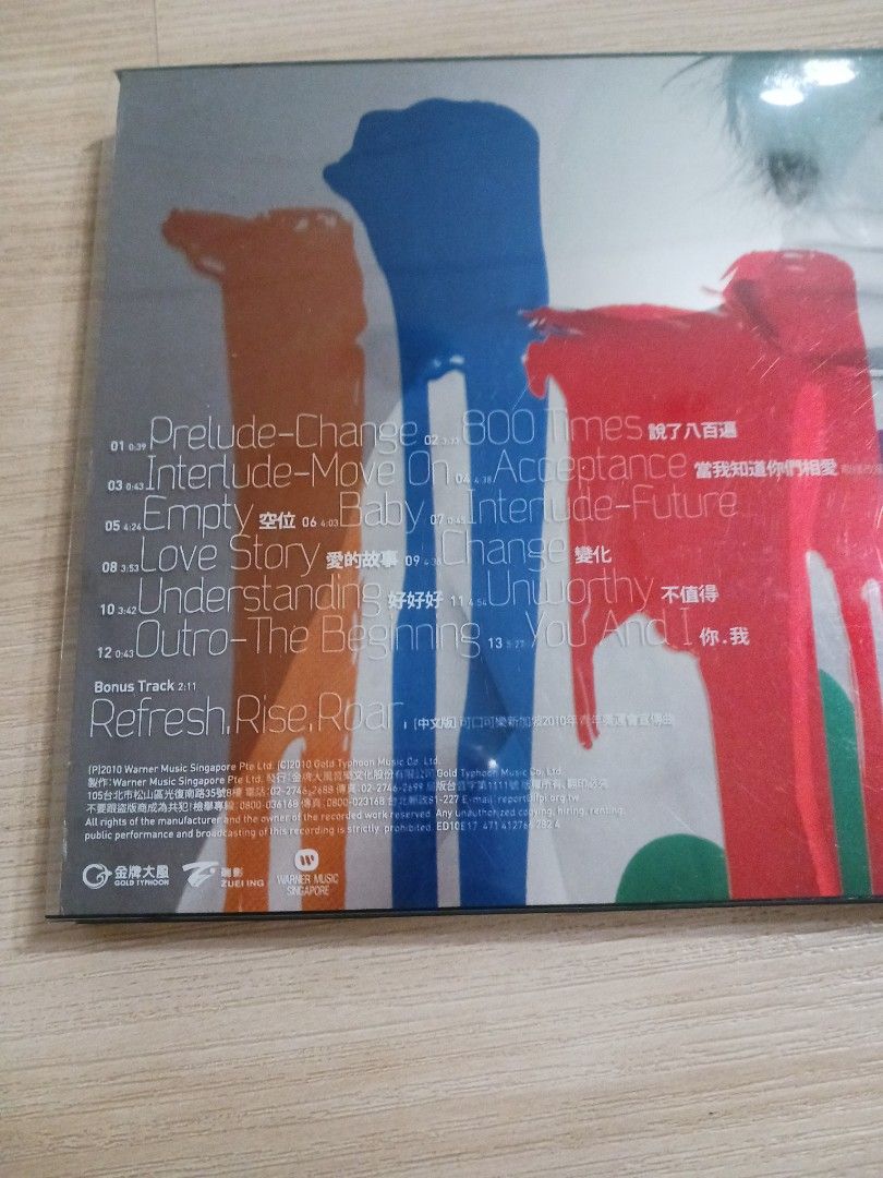 Derrick Ho's Change album, Hobbies & Toys, Music & Media, CDs & DVDs on ...