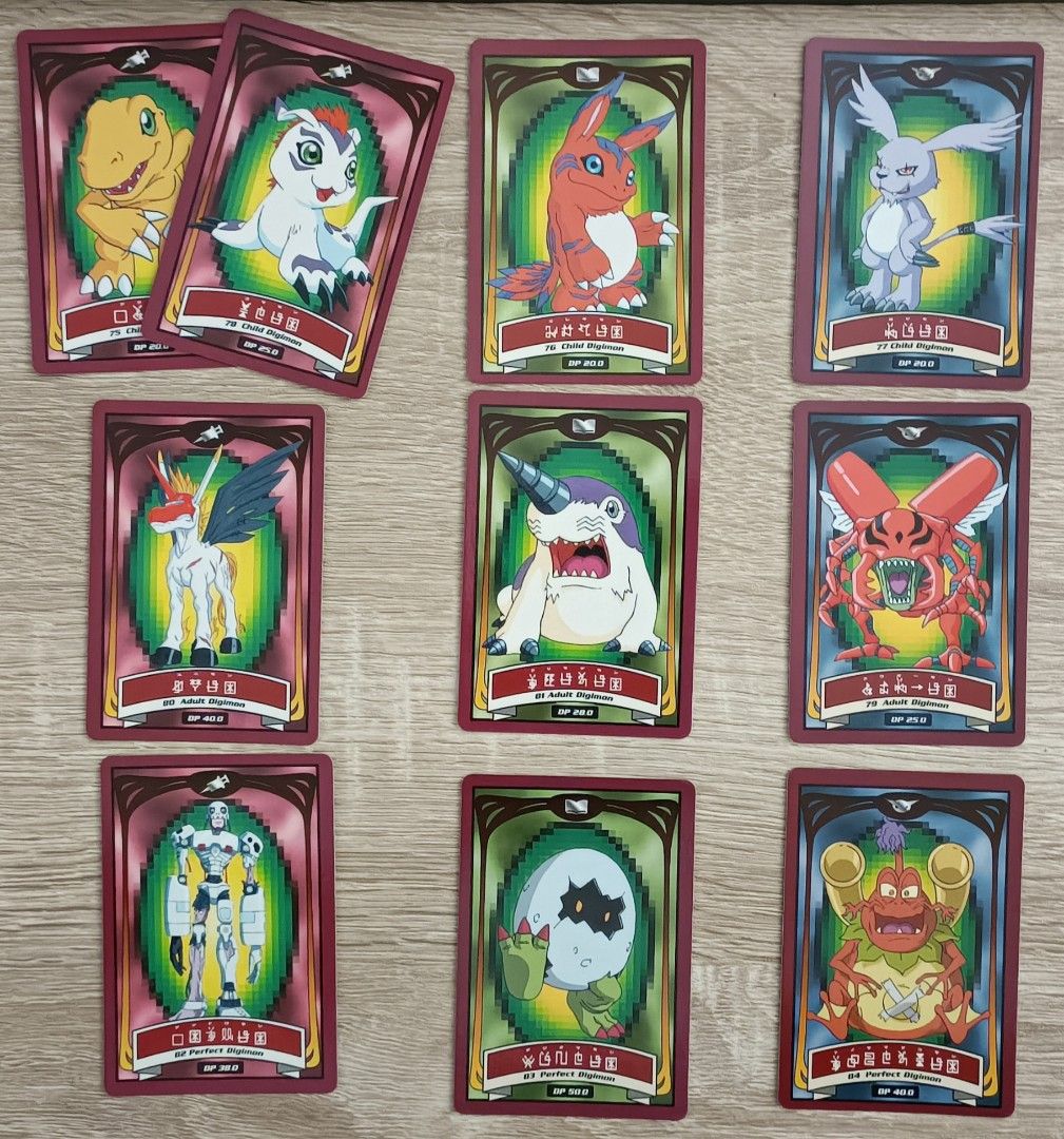 Digimon Adventure Gate Cards, Hobbies & Toys, Toys & Games on Carousell