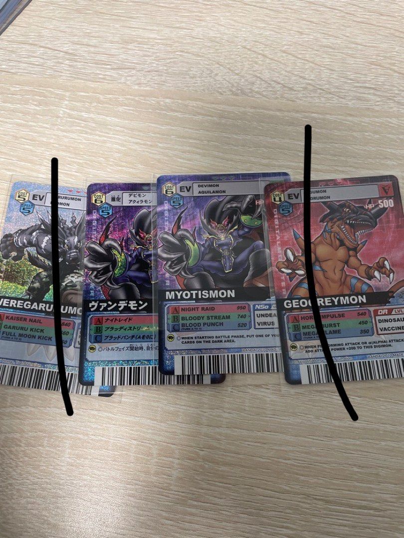 digimon data squad cards, Hobbies & Toys, Toys & Games on Carousell