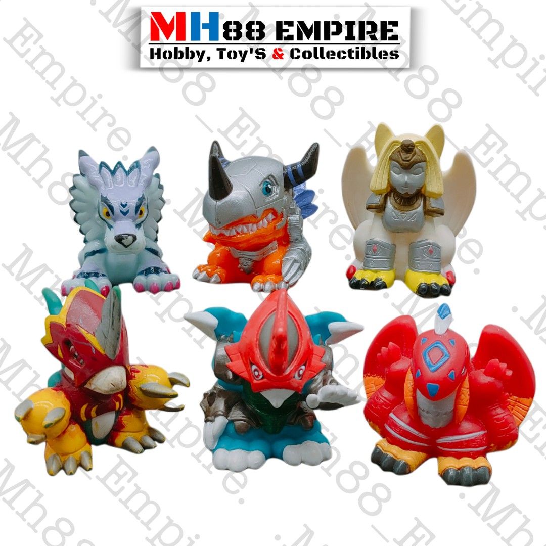 DIGIMON MONSTER FINGER PUPPET SOFT VINLY FIGURE COLLECTION, Hobbies ...