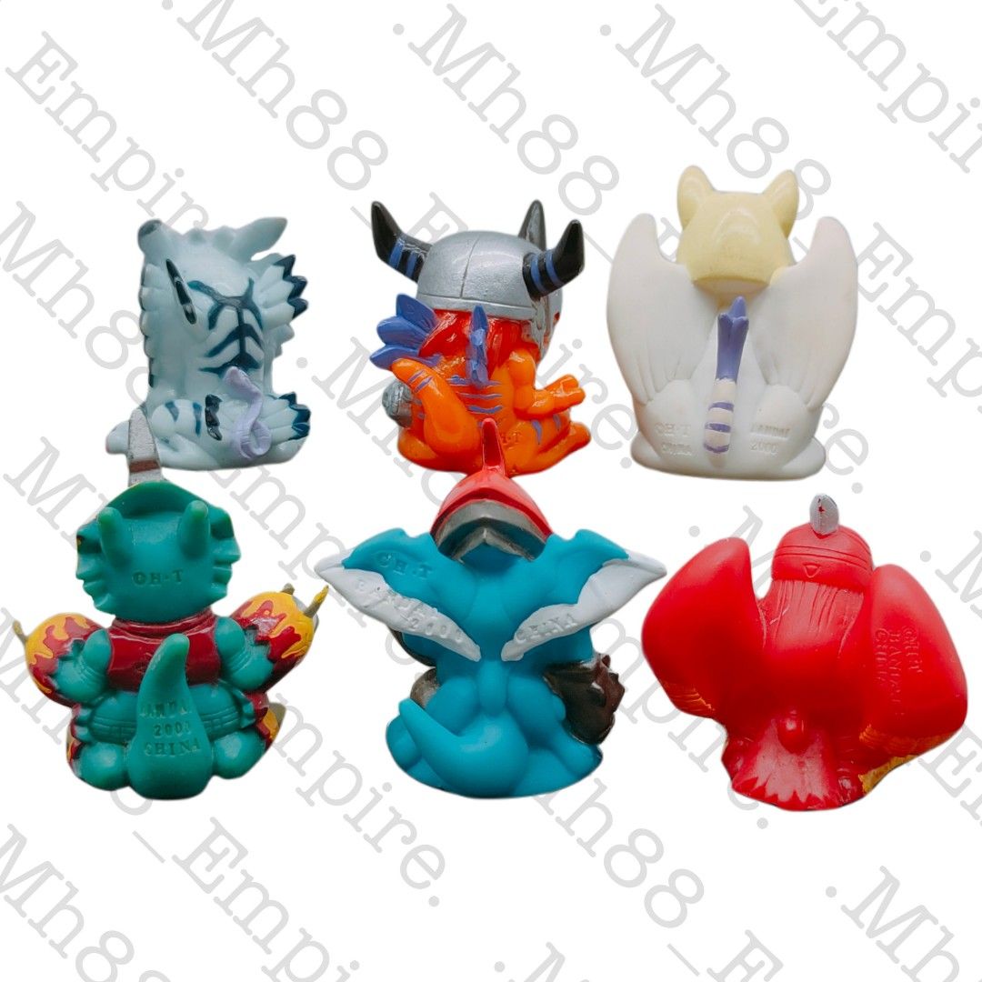 DIGIMON MONSTER FINGER PUPPET SOFT VINLY FIGURE COLLECTION, Hobbies ...