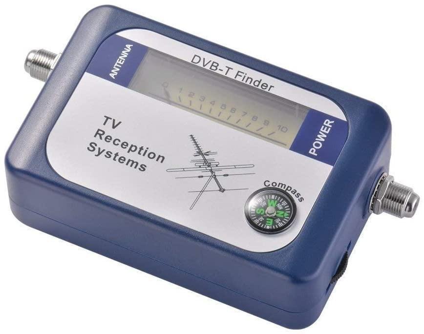 Digital DVB-T satellite signal meter, terrestrial TV antenna, satellite ...