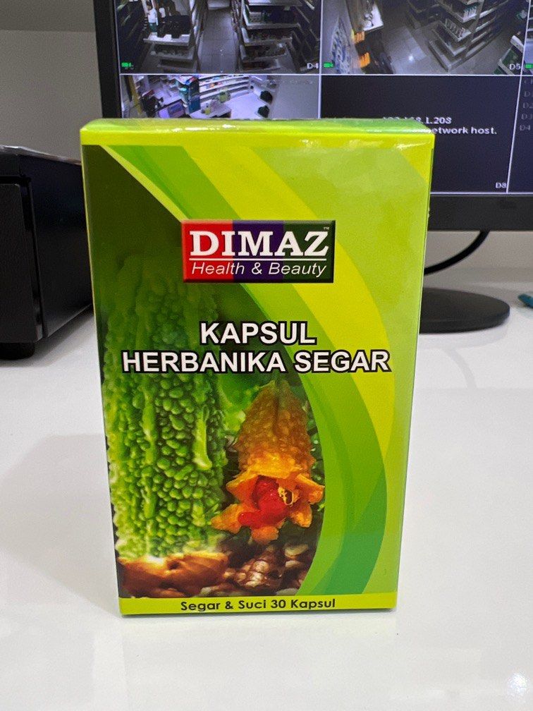 Dimaz Kapsul Herbanika Segar, Health & Nutrition, Health Supplements ...