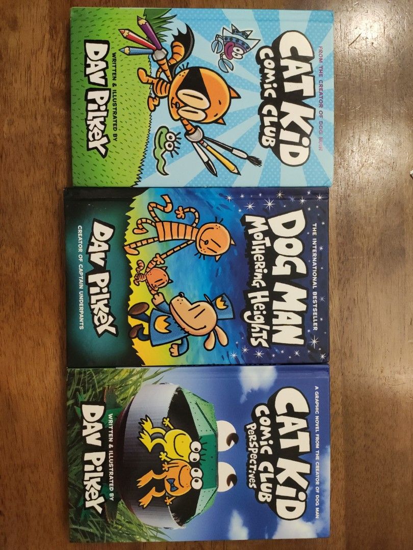 Dog Man & Cat Kid Books, Hobbies & Toys, Books & Magazines, Children's ...