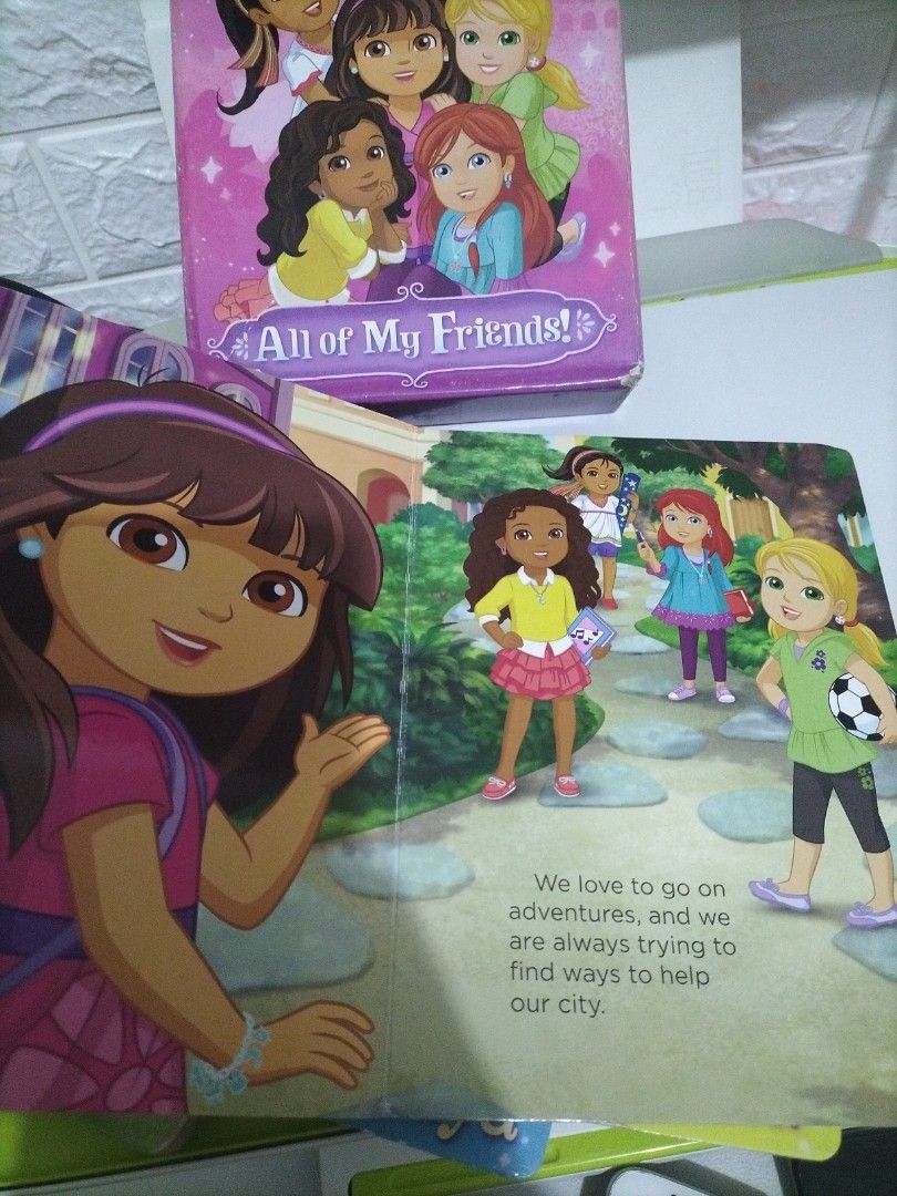 Dora board books Set, Hobbies & Toys, Books & Magazines, Children's ...