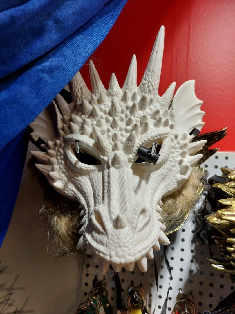 dragon slayer PU mask dragon Halloween mask shrek dragon guardian mask ...