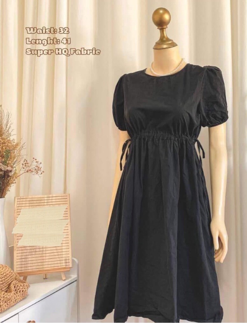 DRAW STRING DRESS, Women's Fashion, Dresses & Sets, Dresses on Carousell