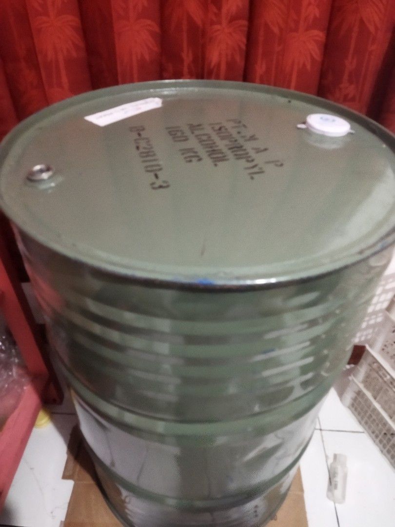 Drum besi kaleng bekas 200 liter, Perabotan Rumah di Carousell