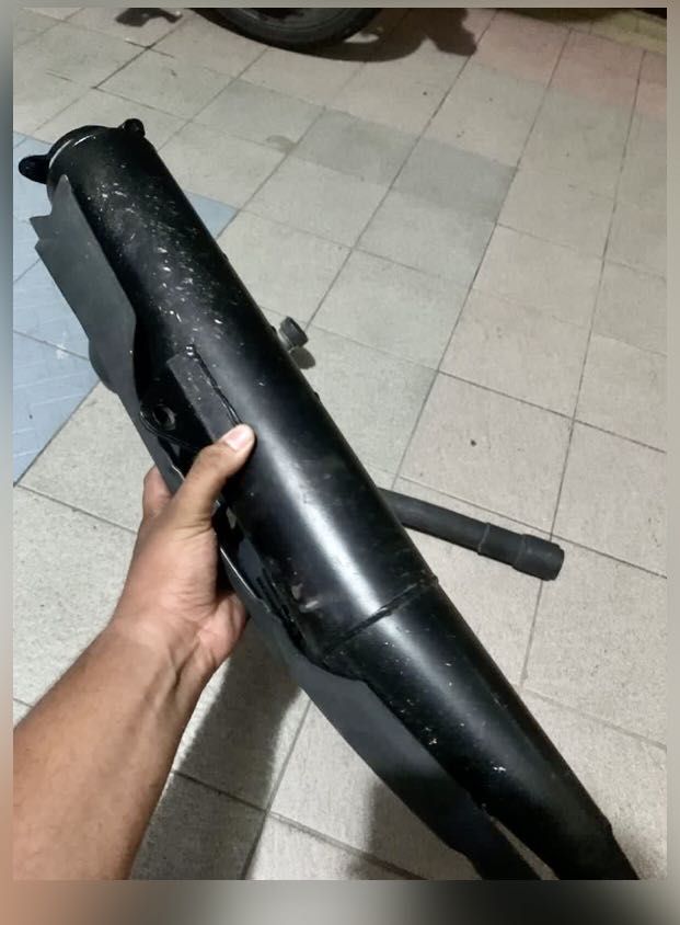 ekzos Lc135 espada back pressure 28mm, Motorbikes on Carousell