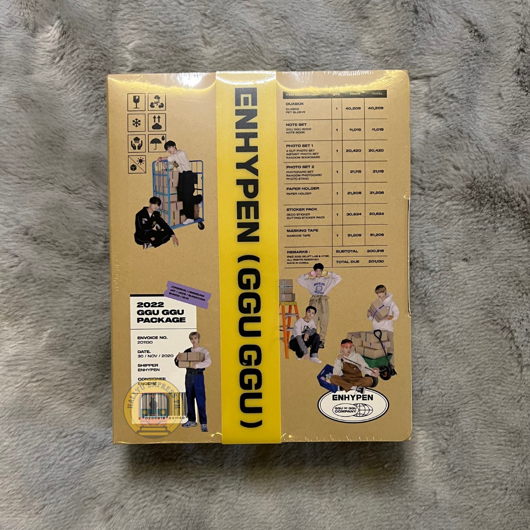 ENHYPEN Ggu Ggu Package 2022, Hobbies & Toys, Memorabilia ...