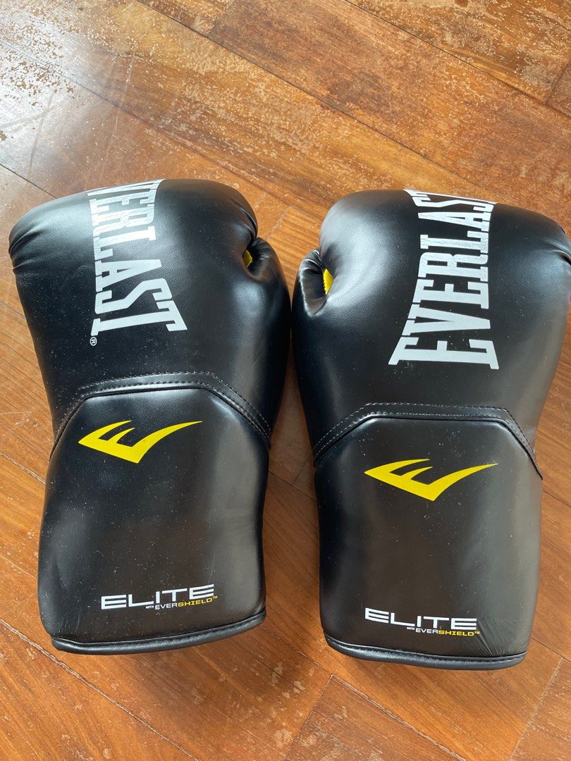 Everlast Elite Pro Boxing Gloves 16OZ, Sports Equipment, Other Sports ...