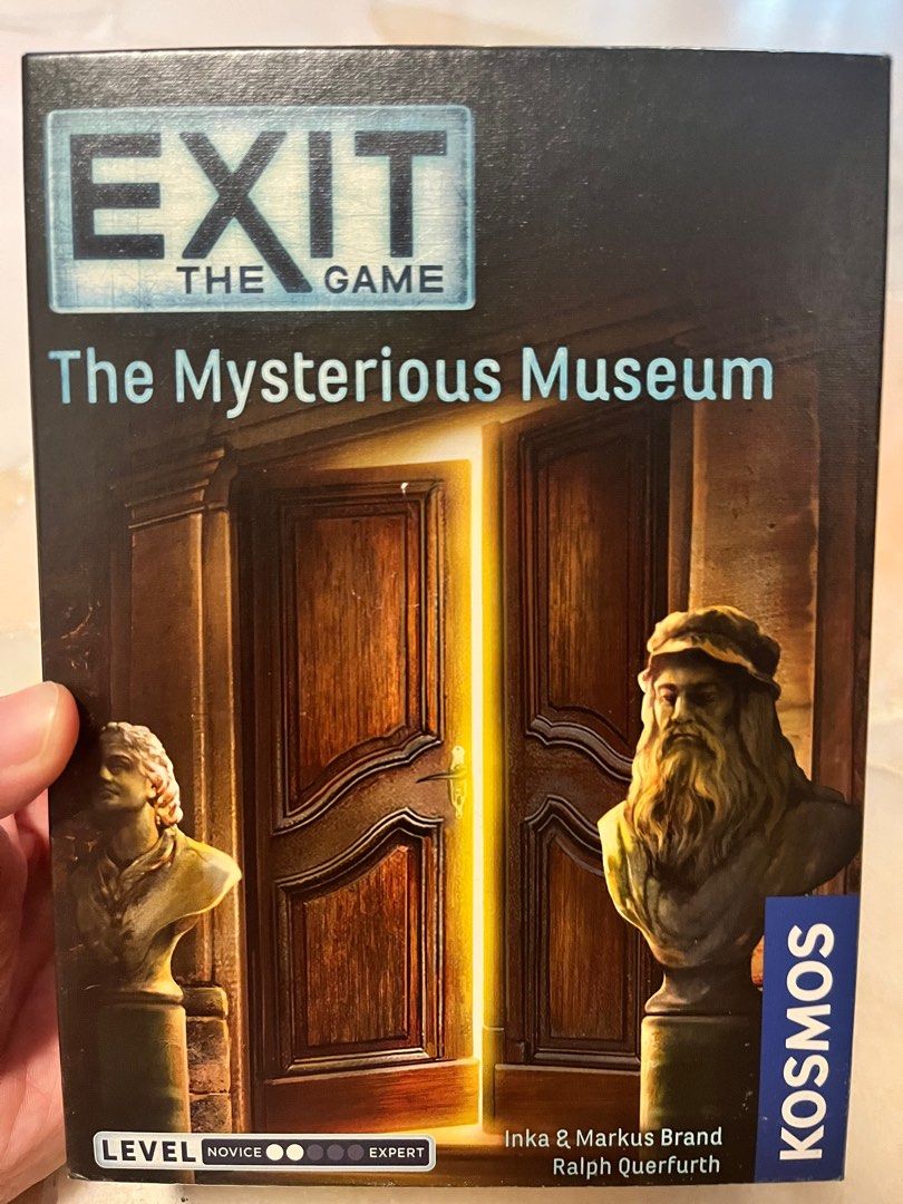 Exit: the Mysterious Museum Multiplayer Game, Hobbies & Toys, Toys ...
