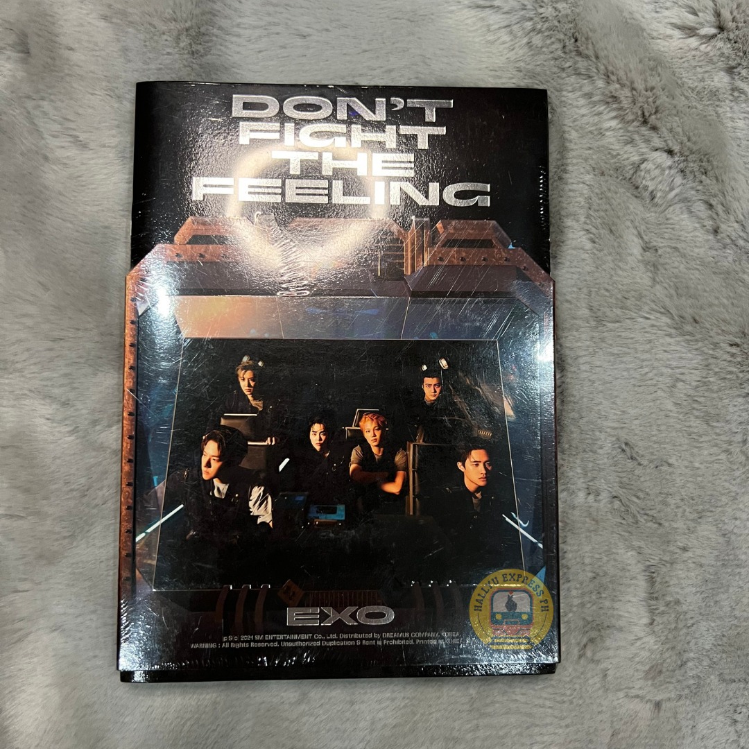 EXO Don't Fight The Feeling (Photobook Version 2) - Sealed Album, Hobbies & Toys, Memorabilia ...