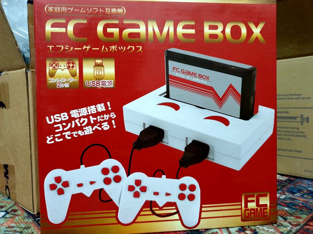 Family Computer Cl0ne Famicom FC GameBox Brandnew, Video Gaming, Video ...