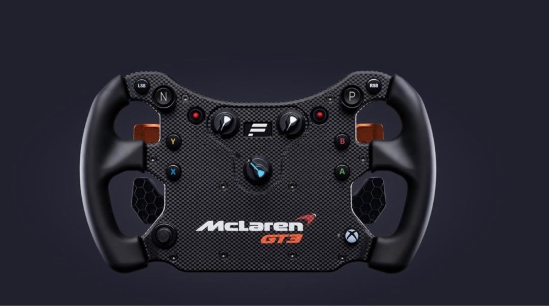 Fanatec CSL McLaren GT 3 wheel, 電子遊戲, 遊戲機配件, 手掣 - Carousell