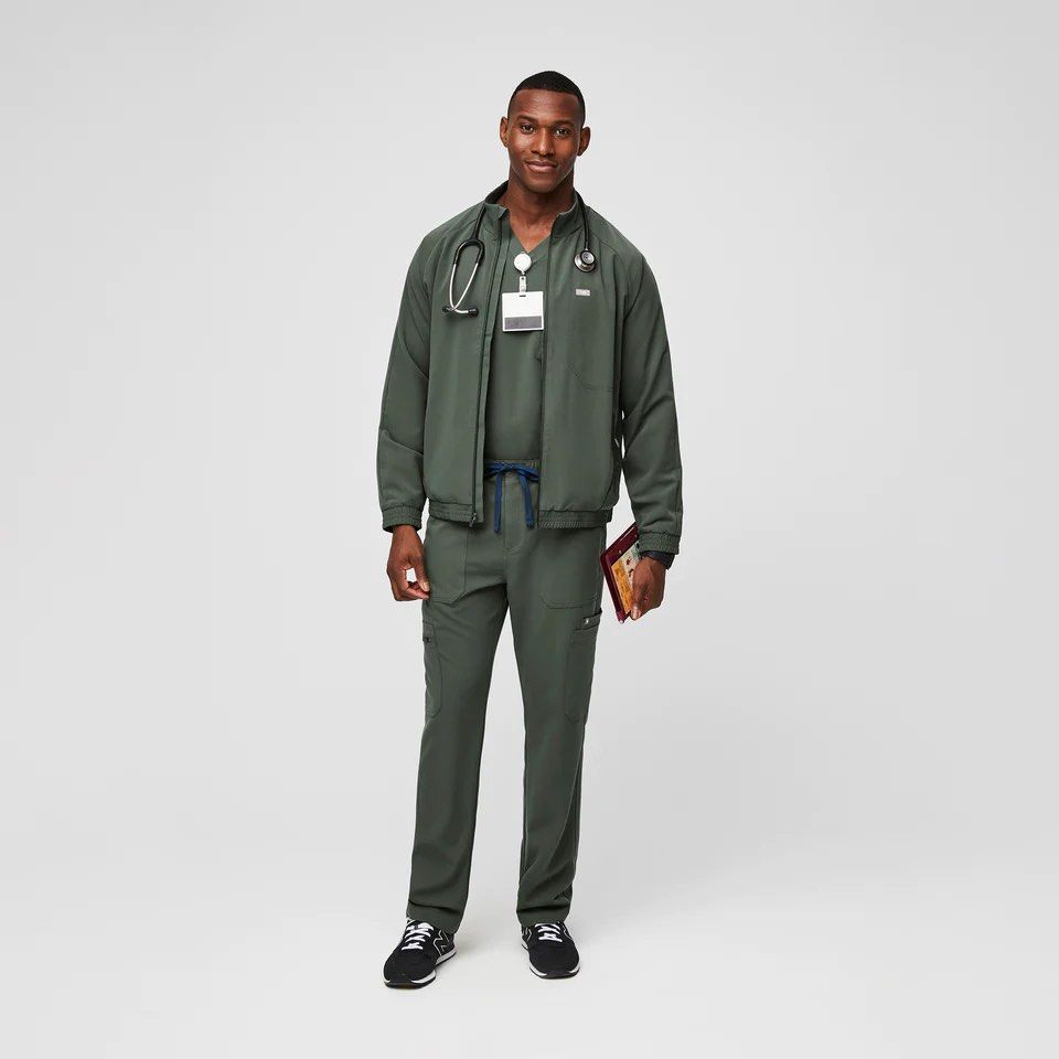 Figs Scrub Jacket Men, Men's Fashion, Coats, Jackets and Outerwear on ...