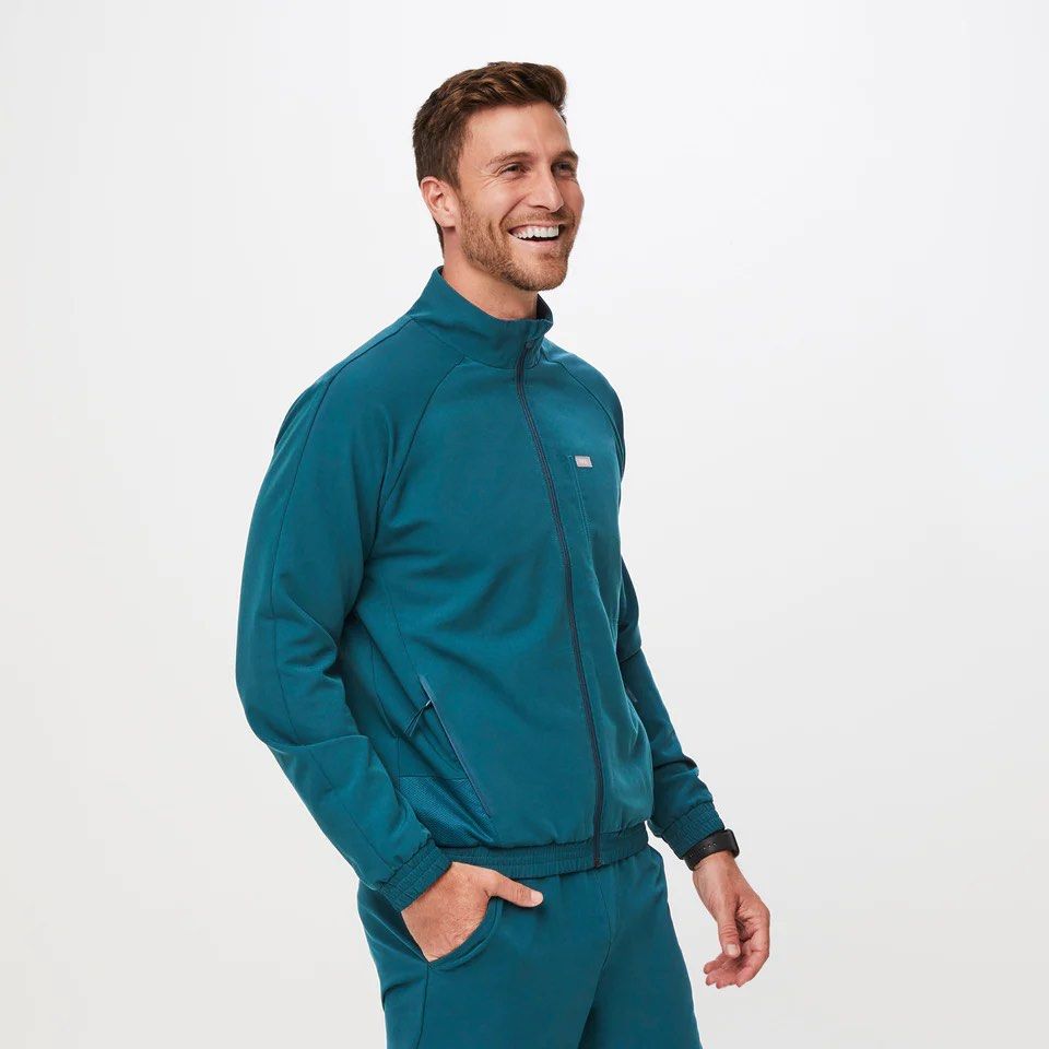Figs Scrub Jacket Men, Men's Fashion, Coats, Jackets and Outerwear on ...
