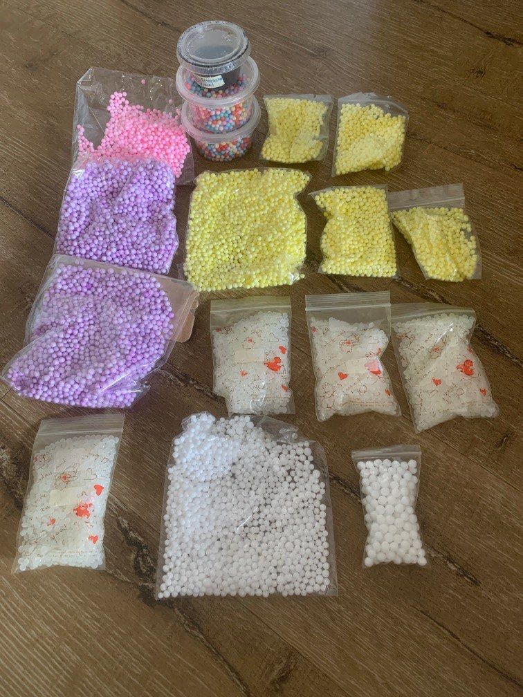 Foam Beads Fish Bowl Beads, Hobbies & Toys, Stationery & Craft, Craft ...