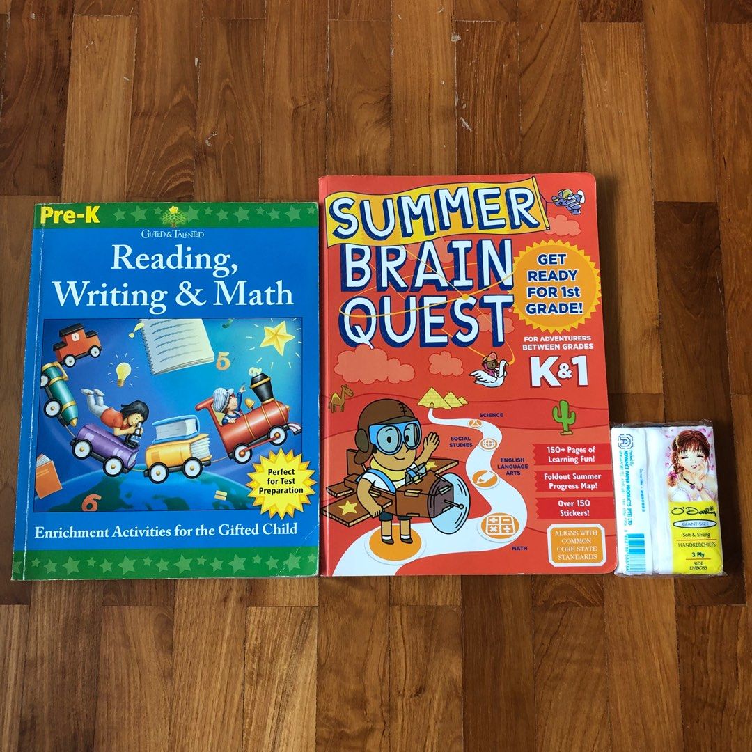 Free books with purchase! Bundle of 2 English and Math jumbo sized ...
