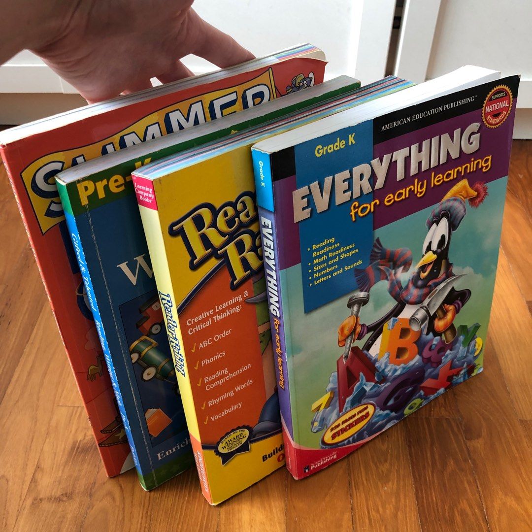 Free books with purchase! Bundle of 2 English and Math jumbo sized ...