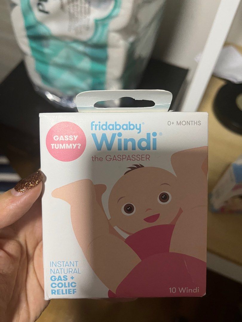 Fridababy Windi Gaspasser Colic Gas Belly Tube Disposable Poop, Babies & Kids, Bathing ...