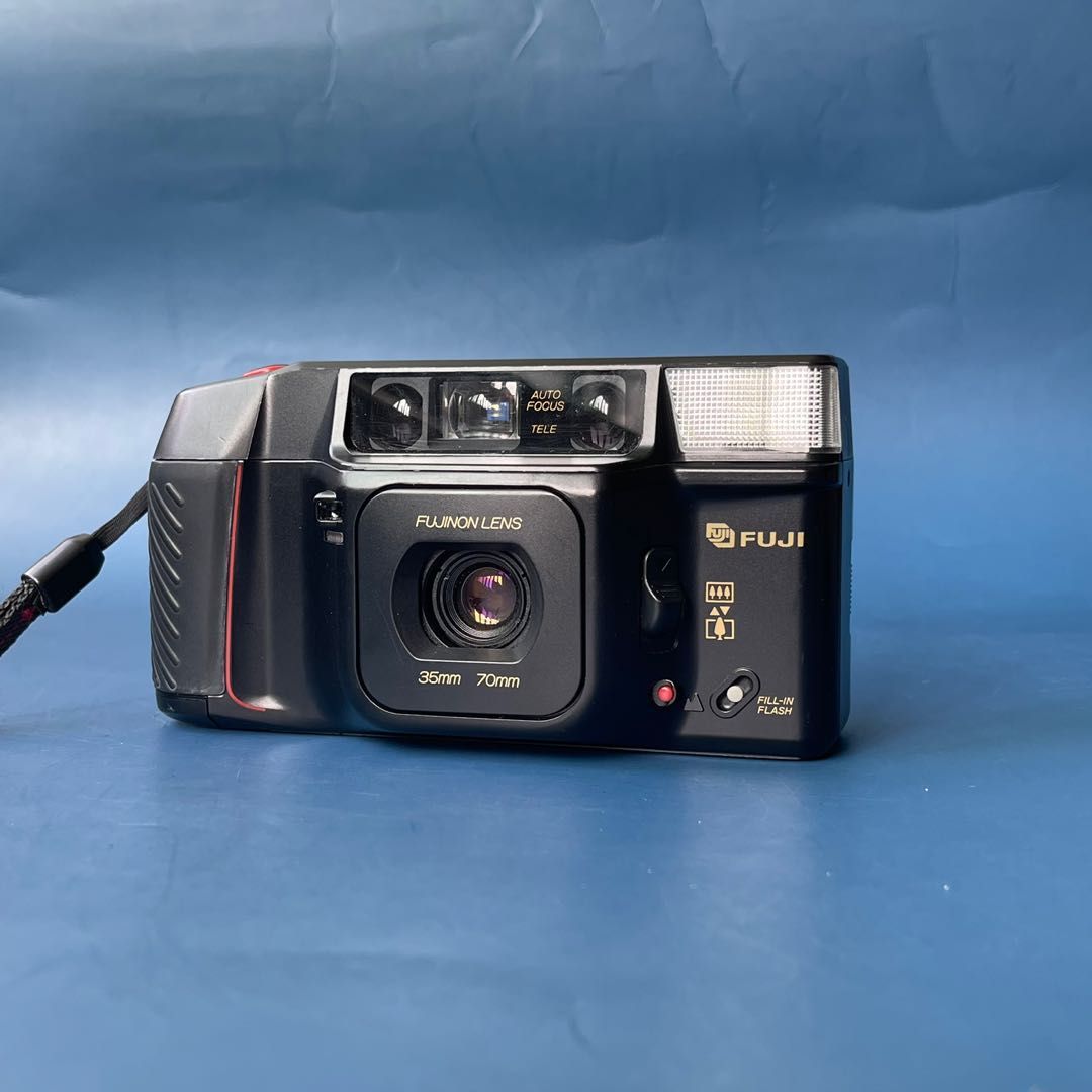 Fuji Tele Cardia Super Date 35mm Film Camera, Photography, Cameras on Carousell